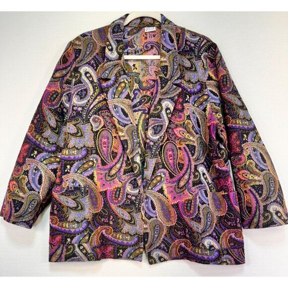 Terry Chicago | Jackets & Coats | Vintage Terry Chicago Womens Tapestry ...